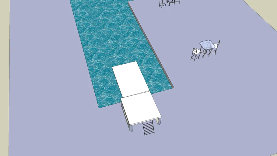 pool deck | 3D Warehouse