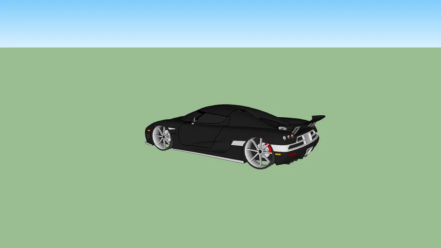 Speeding lightning Car | 3D Warehouse