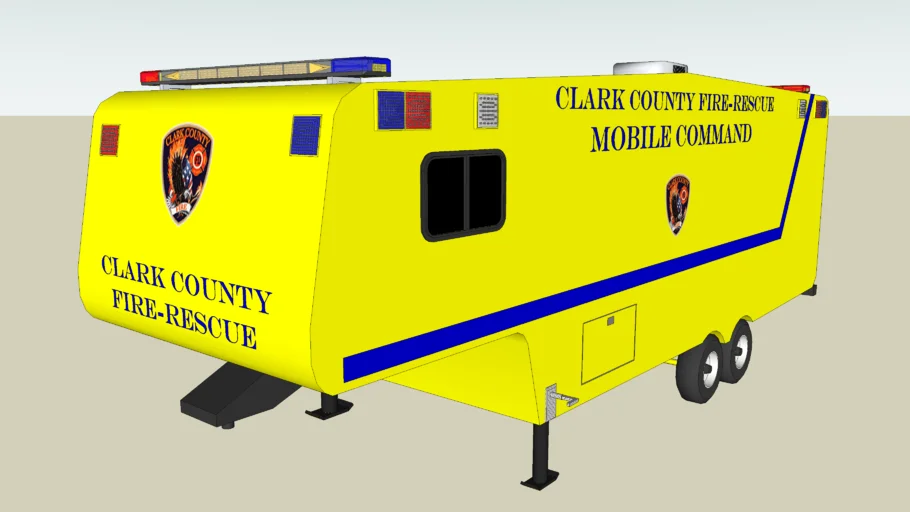 Clark County Fire Mobile Command | 3D Warehouse