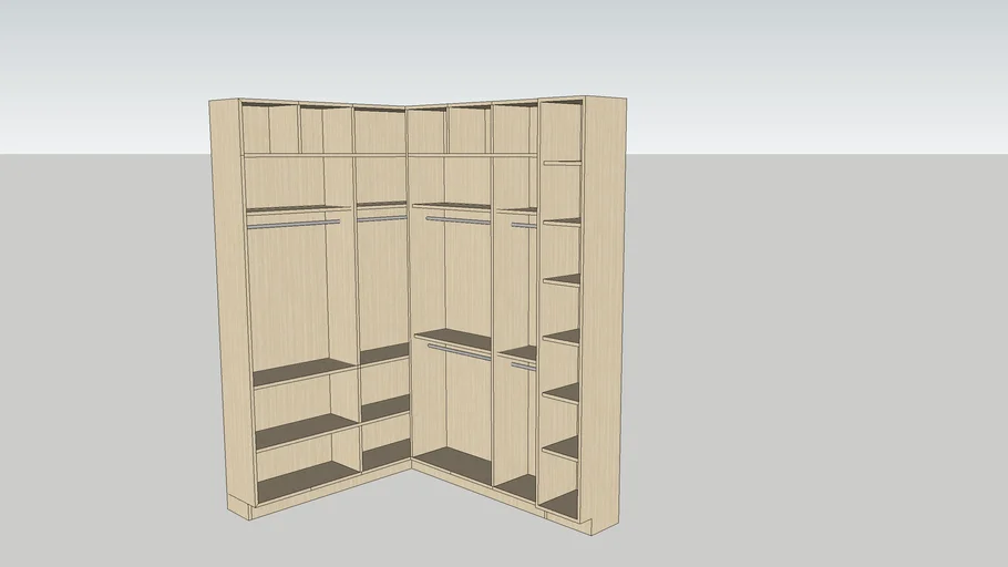 Walk-In Closet | 3D Warehouse