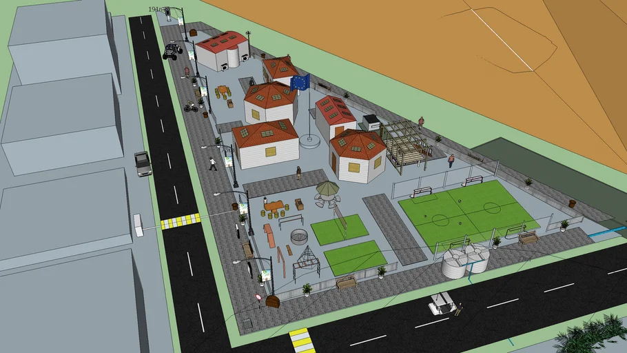 corona anti project | 3D Warehouse