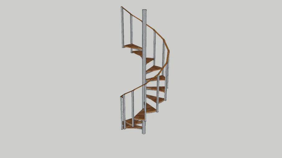 my first Spiral Staircases | 3D Warehouse