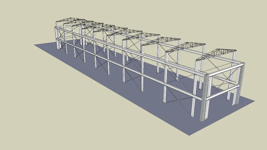 nave industrial | 3D Warehouse