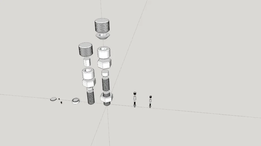 Screws Threads and nuts | 3D Warehouse