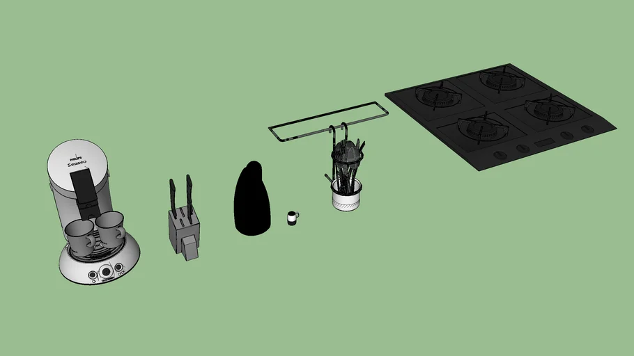 kitchen set | 3D Warehouse