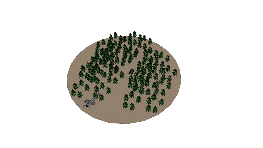 Fight between F18 and Tank | 3D Warehouse