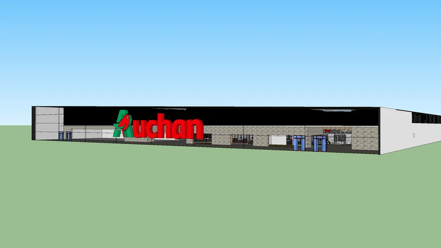 HYPERMARCHE Auchan | 3D Warehouse