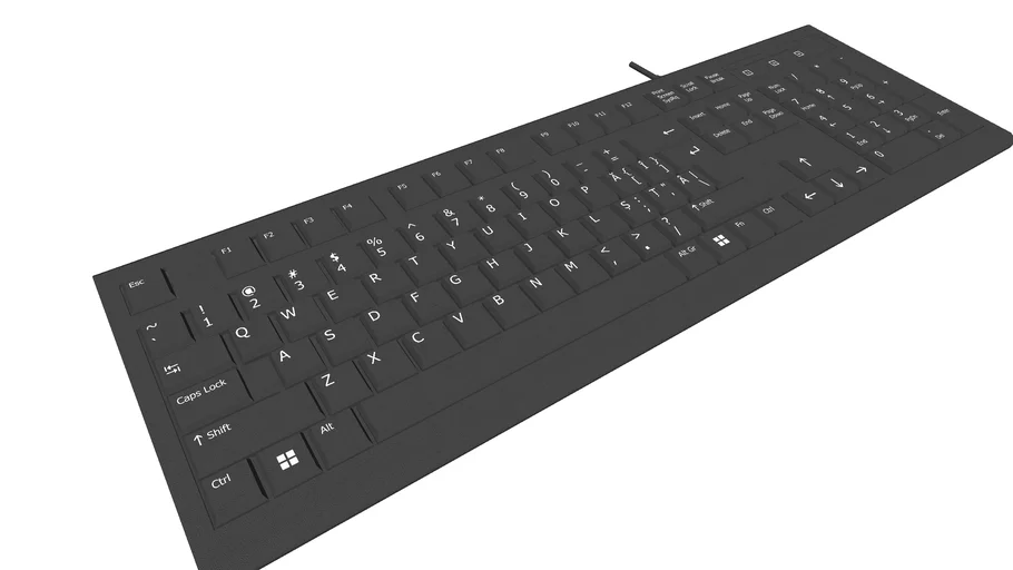 Keyboard Standard | 3D Warehouse