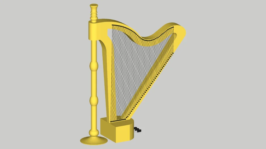 Harp | 3D Warehouse