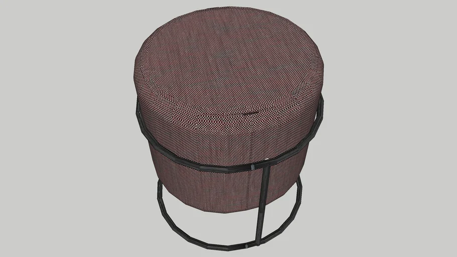 Drop small footstool by COR | 3D Warehouse