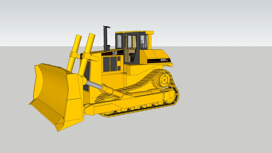 CATERPILLAR D7H CRAWLER TRACTOR | 3D Warehouse