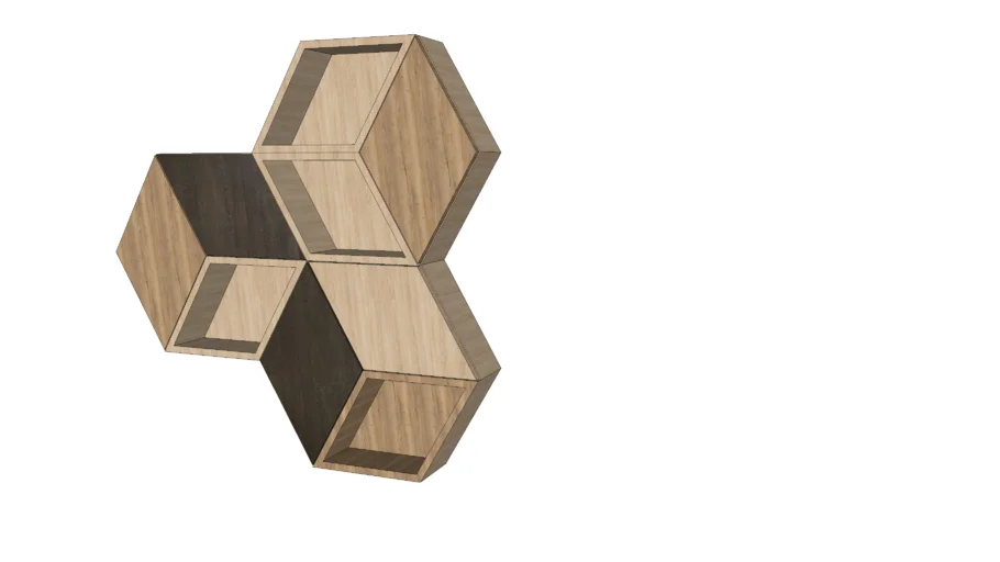 HEXAGON SHELF | 3D Warehouse