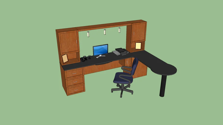 Computer Desk | 3D Warehouse