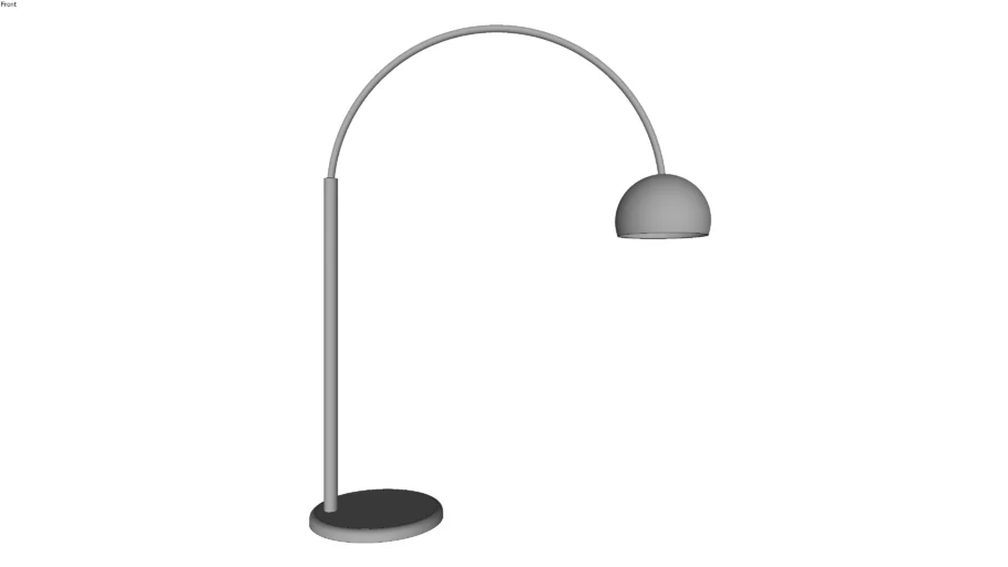 Bending Floor Light | 3D Warehouse