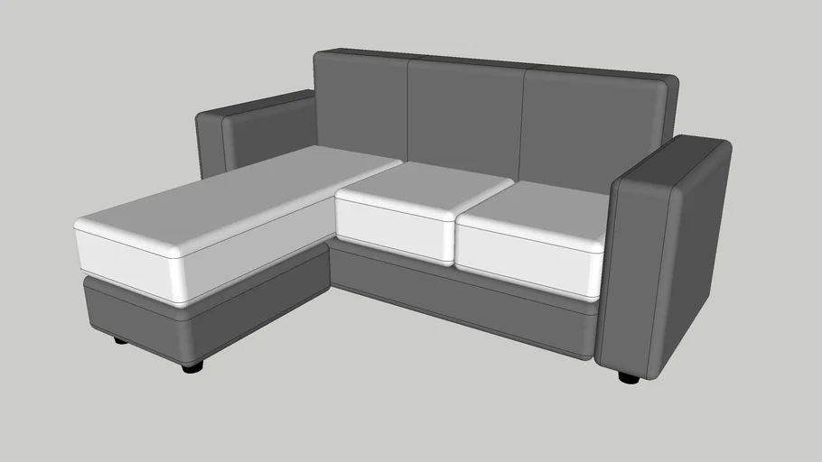 Sofá de Canto | 3D Warehouse