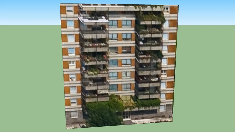 Edificio in Milano, Italia | 3D Warehouse