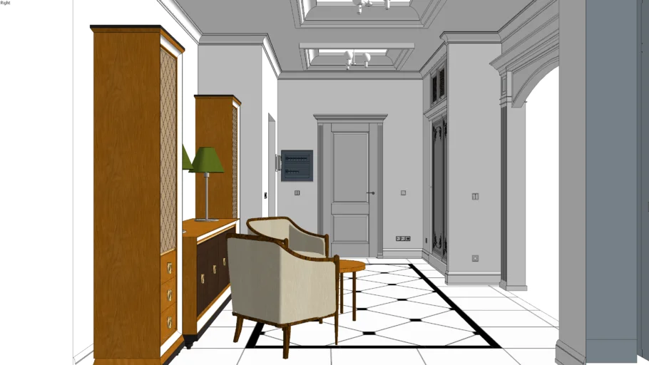 hallway | 3D Warehouse