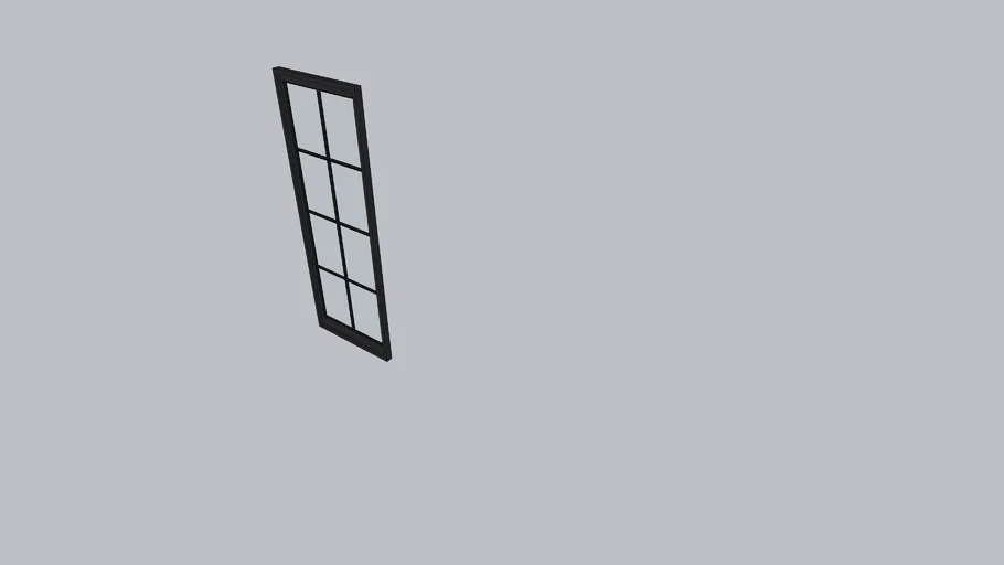 Metal Window S3 | 3D Warehouse