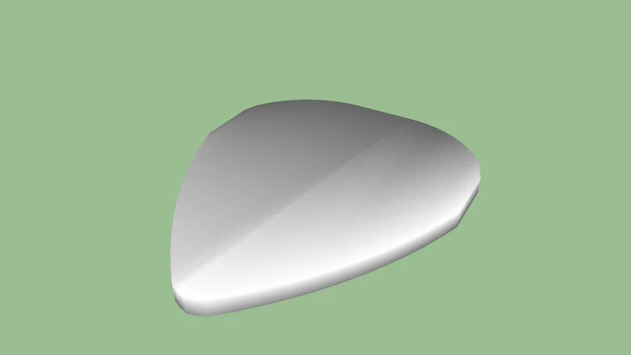 Guitar Pick | 3D Warehouse