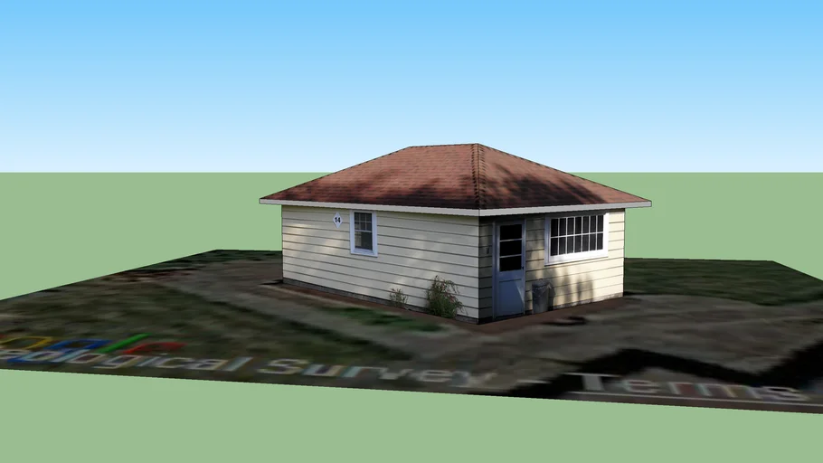 OSD single garage building #14 | 3D Warehouse