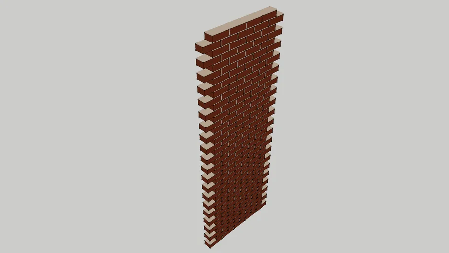 Brick Wall Metric | 3D Warehouse