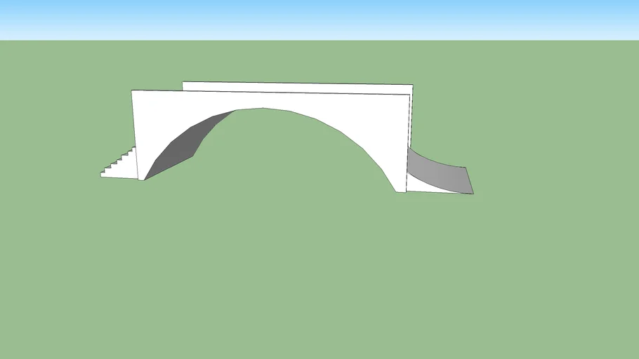 Biking/Skating Bridge | 3D Warehouse