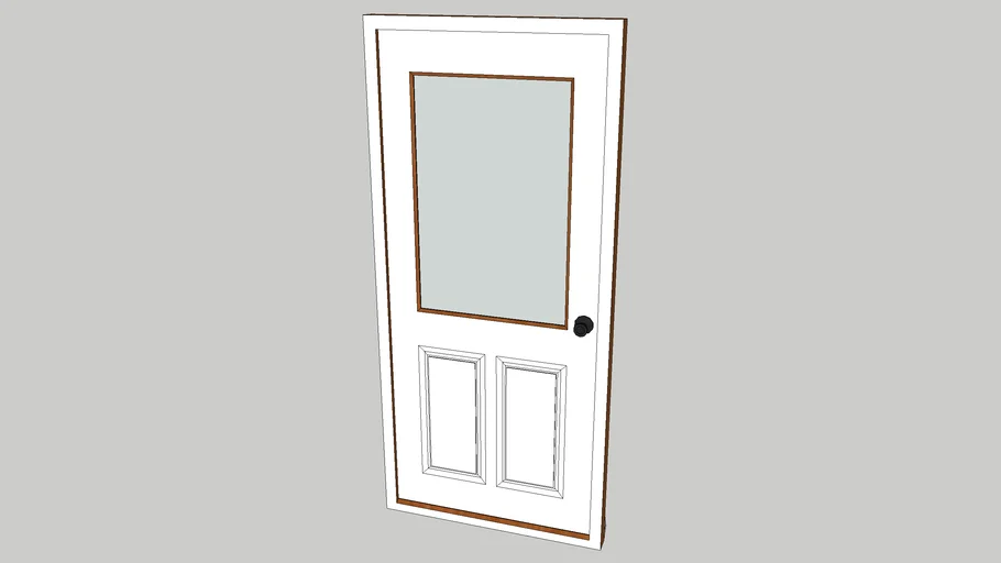 Wooden Wall Door | 3D Warehouse