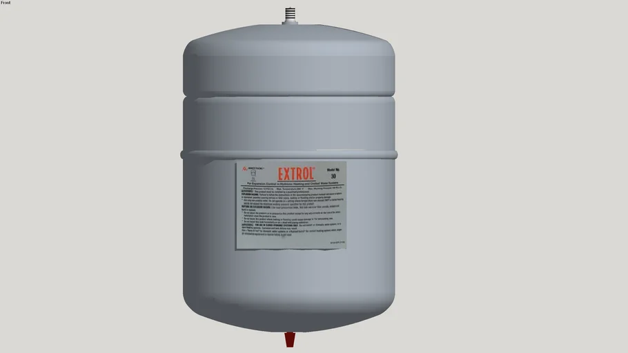 Amtrol Extrol hydronic expansion tank | 3D Warehouse