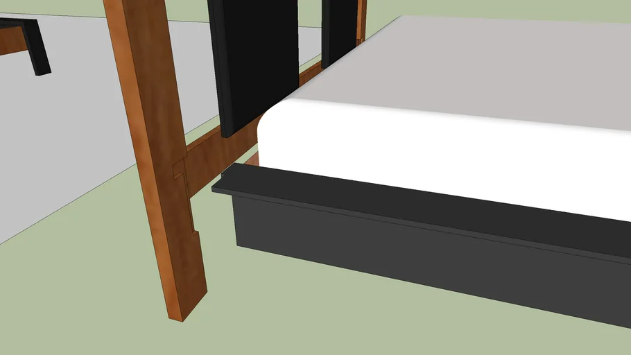 Flipkart Bed | 3D Warehouse