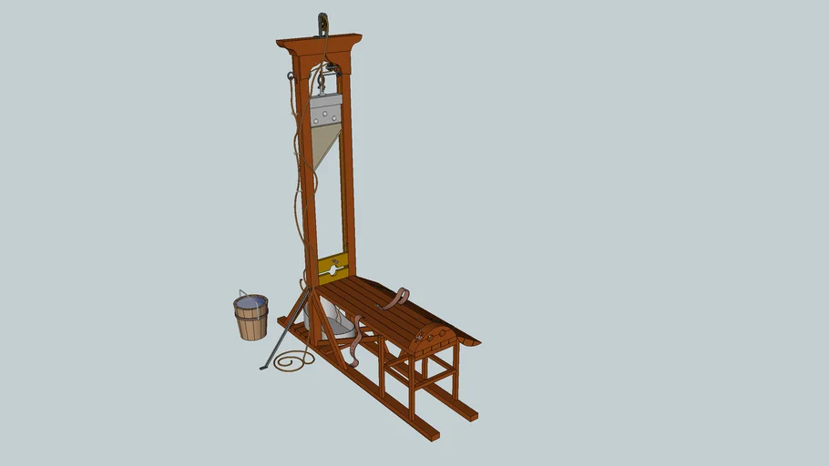 Guillotine ( French Revolution ) | 3D Warehouse