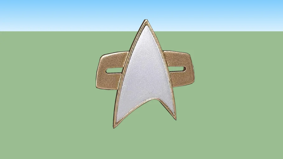 star trek badge ds9 | 3D Warehouse