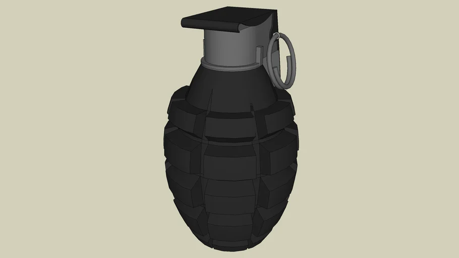 Hand Grenade | 3D Warehouse