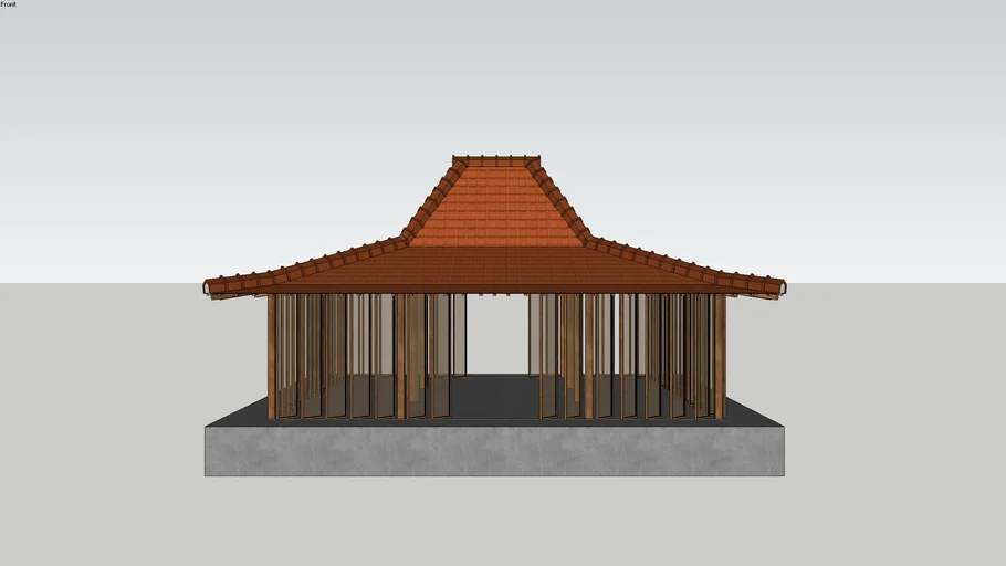 Pendopo Joglo | 3D Warehouse