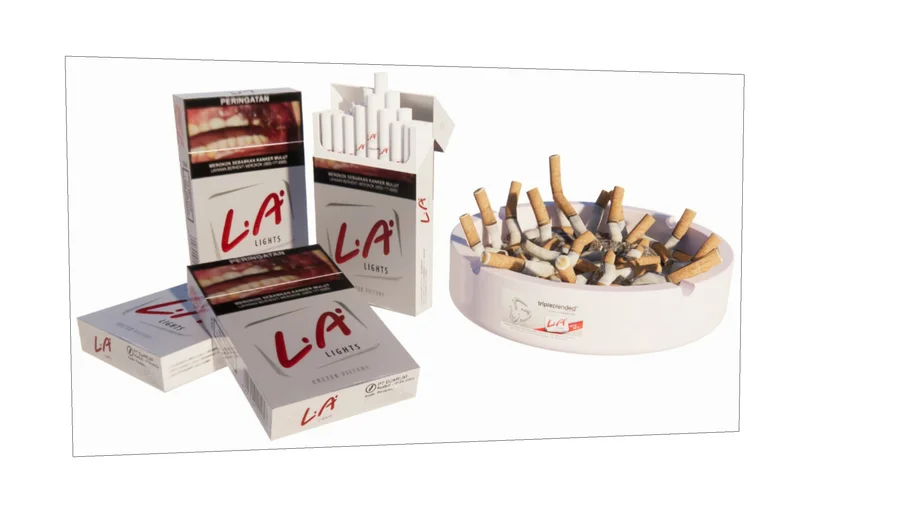 LA LIGHTS - ROKOK - CIGARETTES | 3D Warehouse