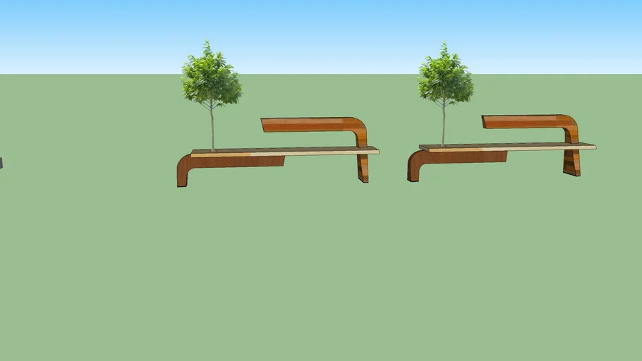 A Level Benches | 3D Warehouse