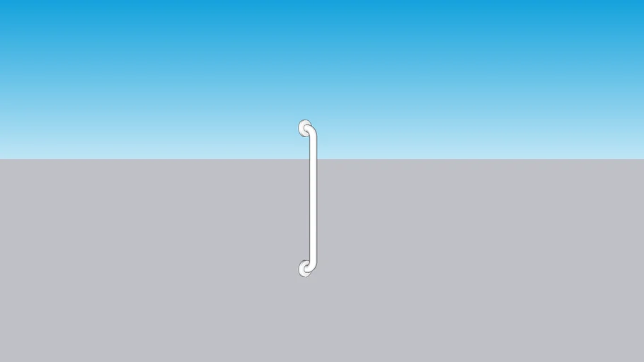 24' Grab Bar VERTICAL | 3D Warehouse