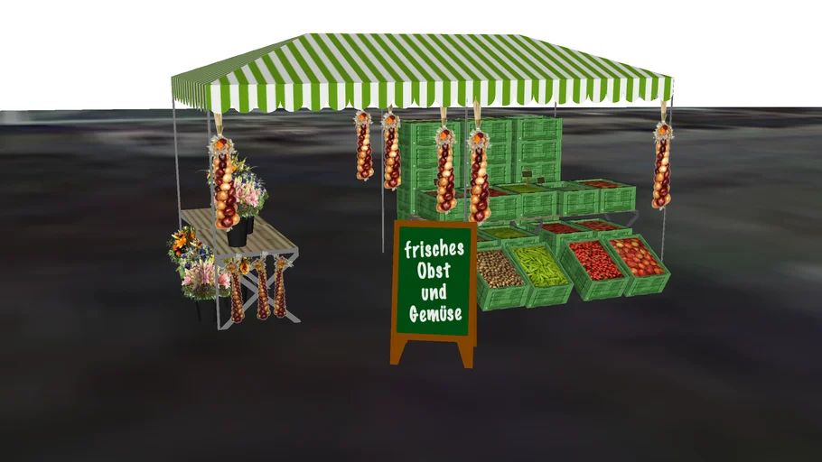 Markt Stand 1 | 3D Warehouse