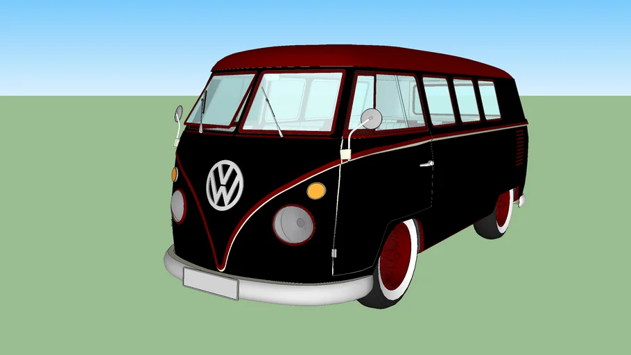 Modified VW Camper | 3D Warehouse