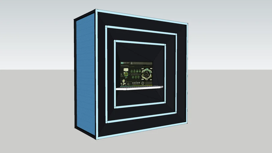 Wall with screens | 3D Warehouse