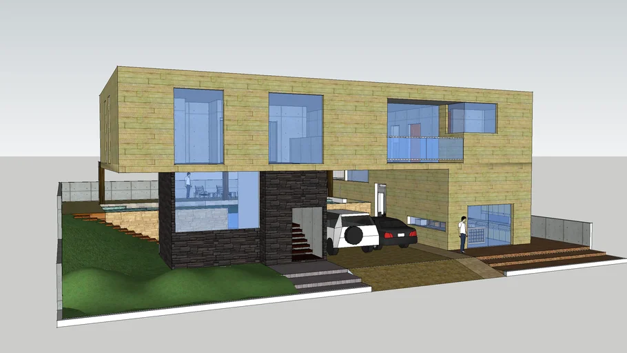 Fortress (House Project) | 3D Warehouse