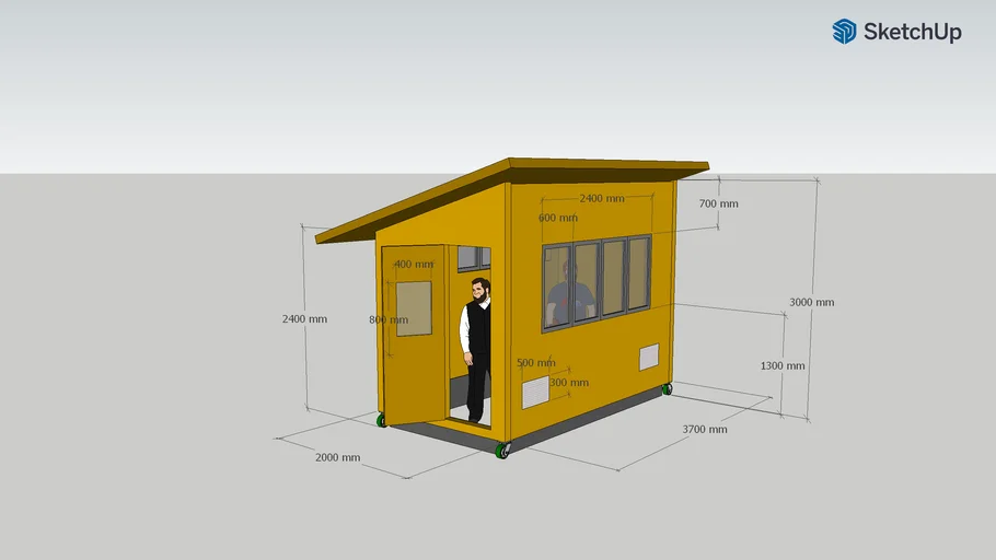 smoking booth | 3D Warehouse