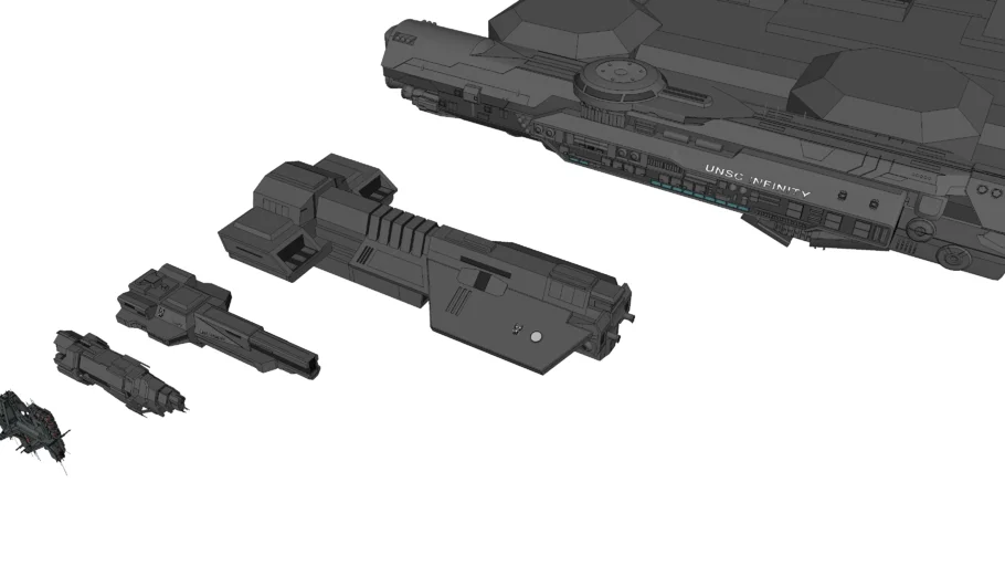 UNSC Ship Scale | 3D Warehouse