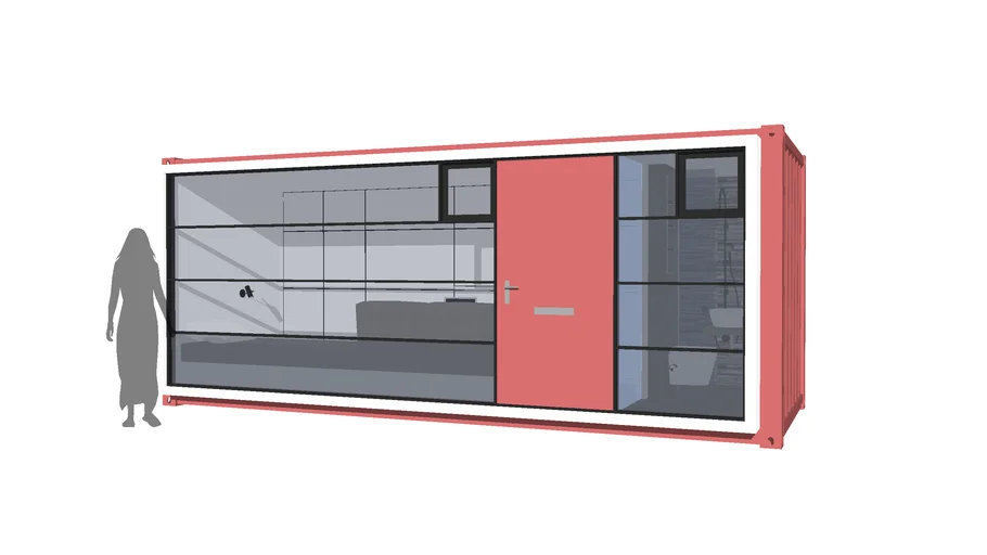 CONTAINER HOUSE | 3D Warehouse