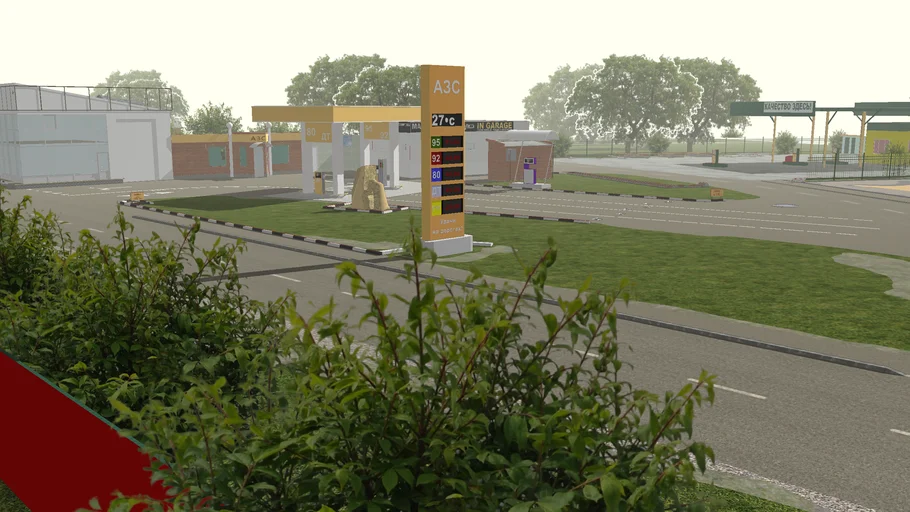 GAS STATION | 3D Warehouse