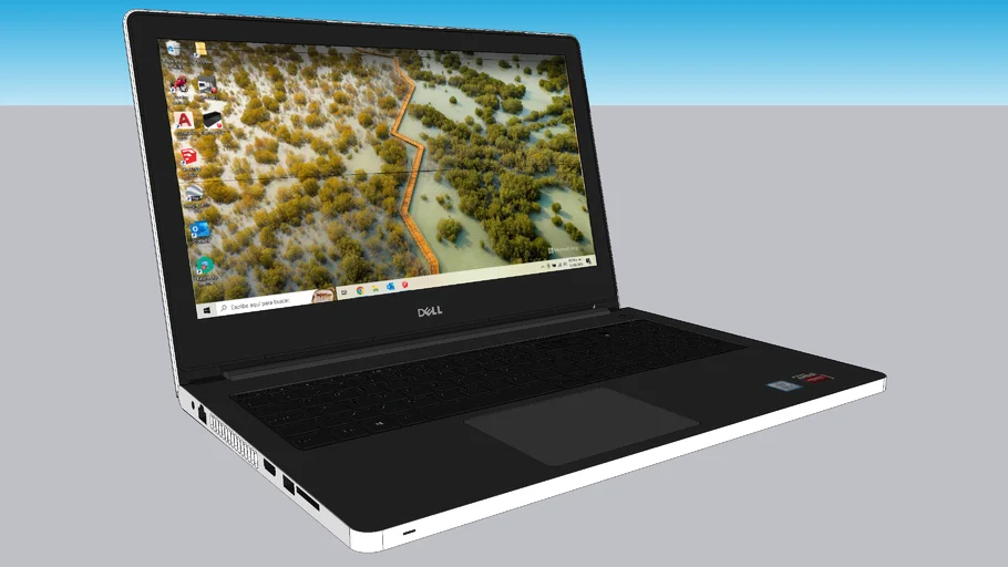 Computadora portátil DELL | 3D Warehouse