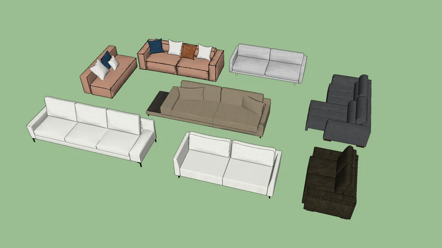 Sofas | 3D Warehouse