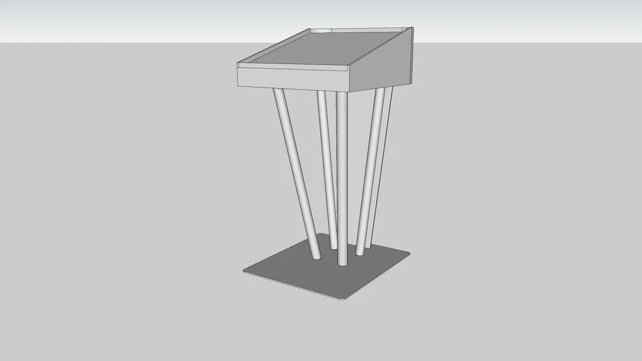 Lectern | 3D Warehouse