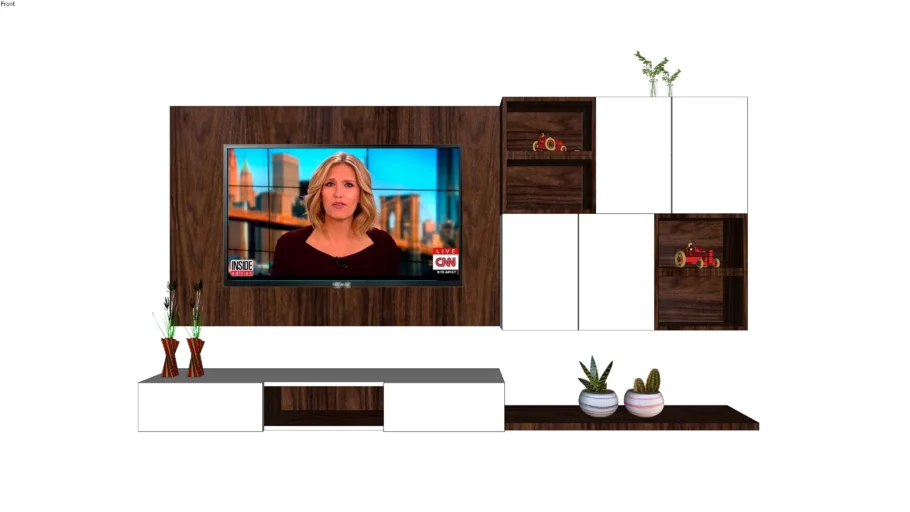 MODULAR TV UNIT | 3D Warehouse