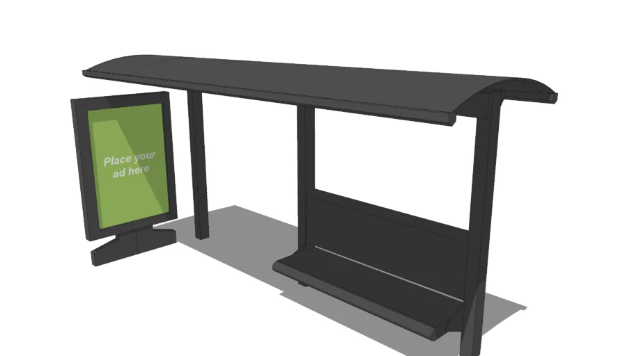 Bus stop | 3D Warehouse