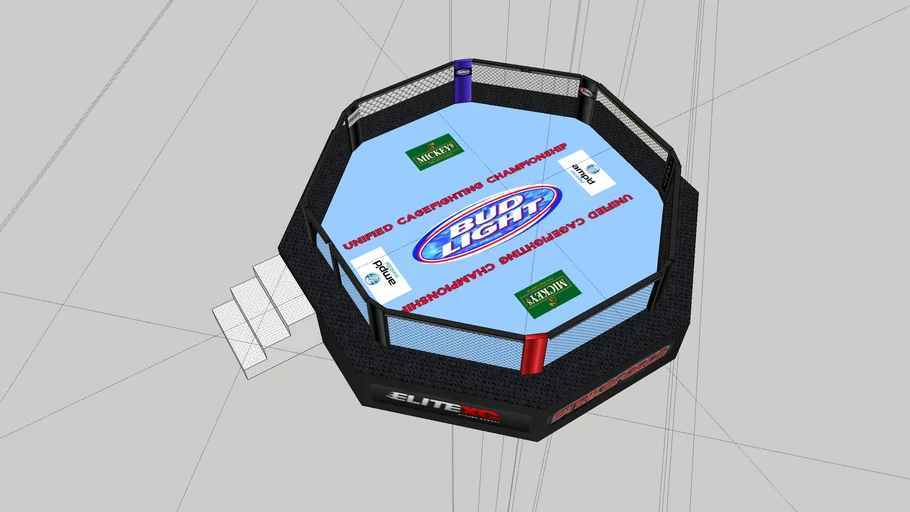 MMA Octagon - Unified | 3D Warehouse